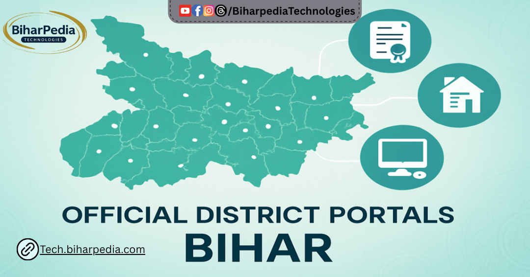 Official District Portals of Bihar for Government Services